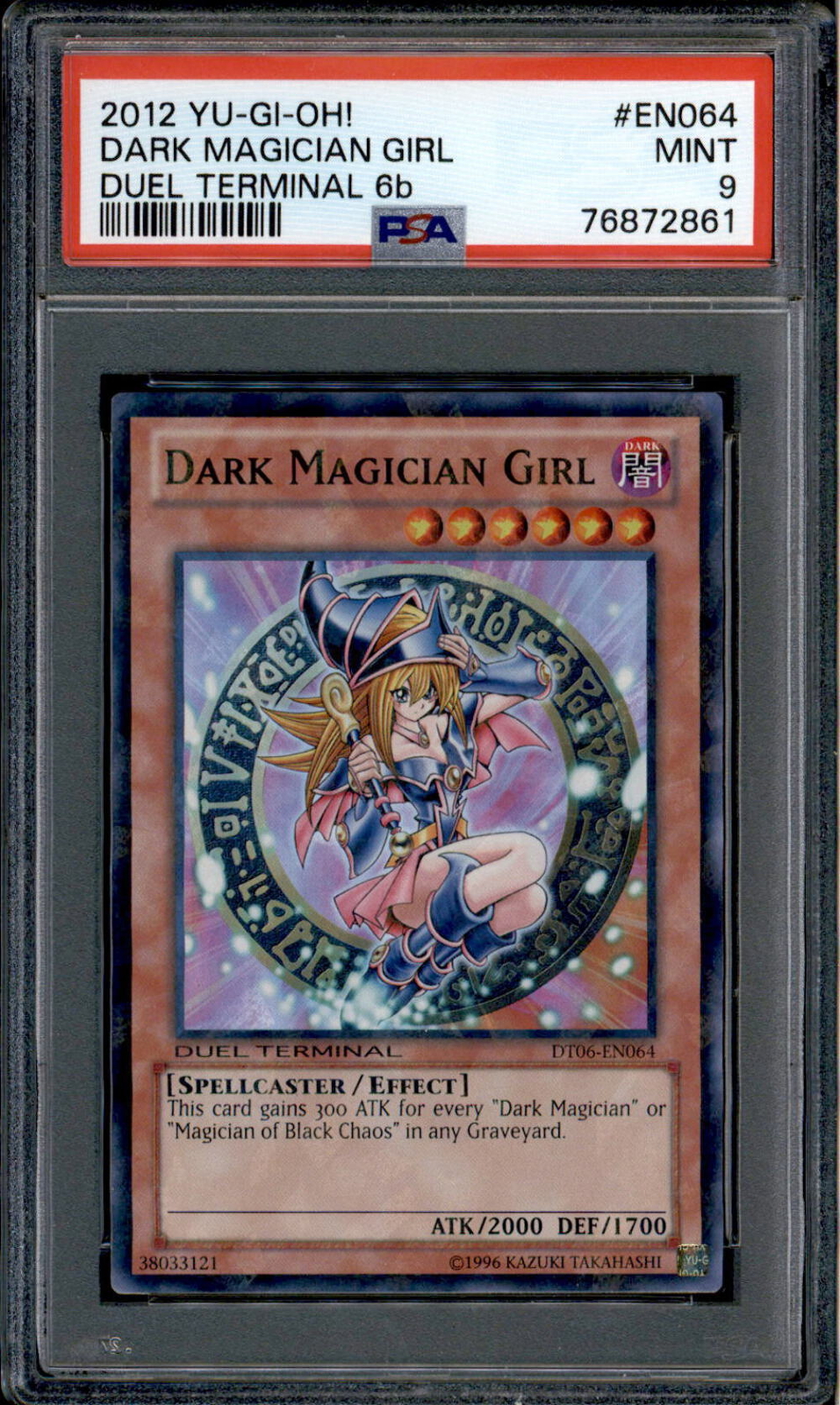 Dark Magician Girl - DT06-EN064 - PSA 9 - Duel Terminal - Yu-Gi-Oh - 72861 | eBay