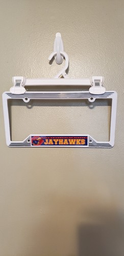 KANSAS JAYHAWKS PLASTIC LICENSE FRAME CAR TRUCK AUTO | eBay