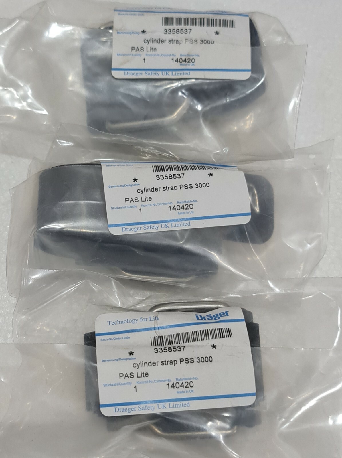 Drager 3358538 ,3358541 ,3358537 ,3358237 ,3358238 ,R26279 Mix Lote De ...