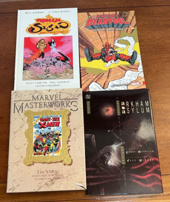 3 Graphic Novels, Marvel Materworks, The Problem of Susan, Arkham ...