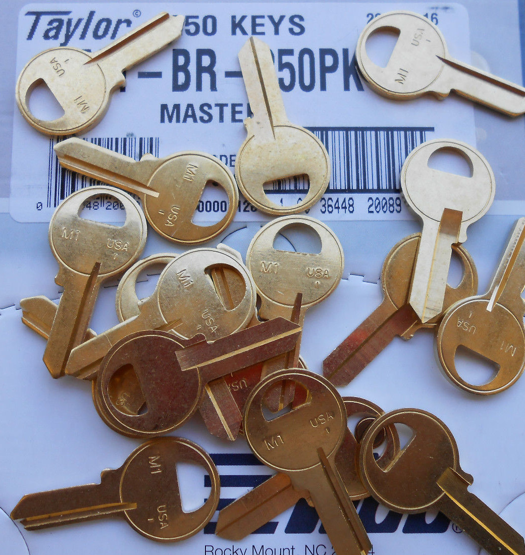 50 MASTER PADLOCK M-1 Key Blanks Made in USA | eBay