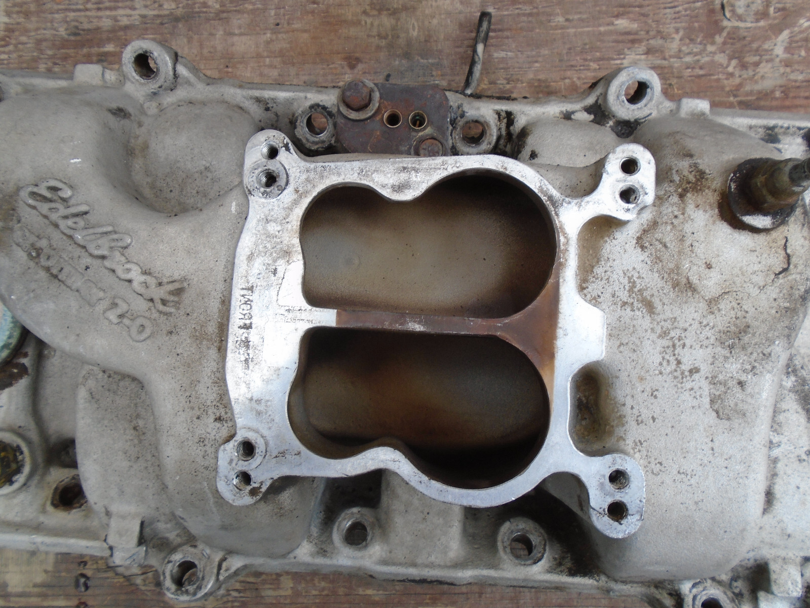 454 396 402 Chevrolet Edelbrock Performer 2-0 Aluminum Intake Manifold ...