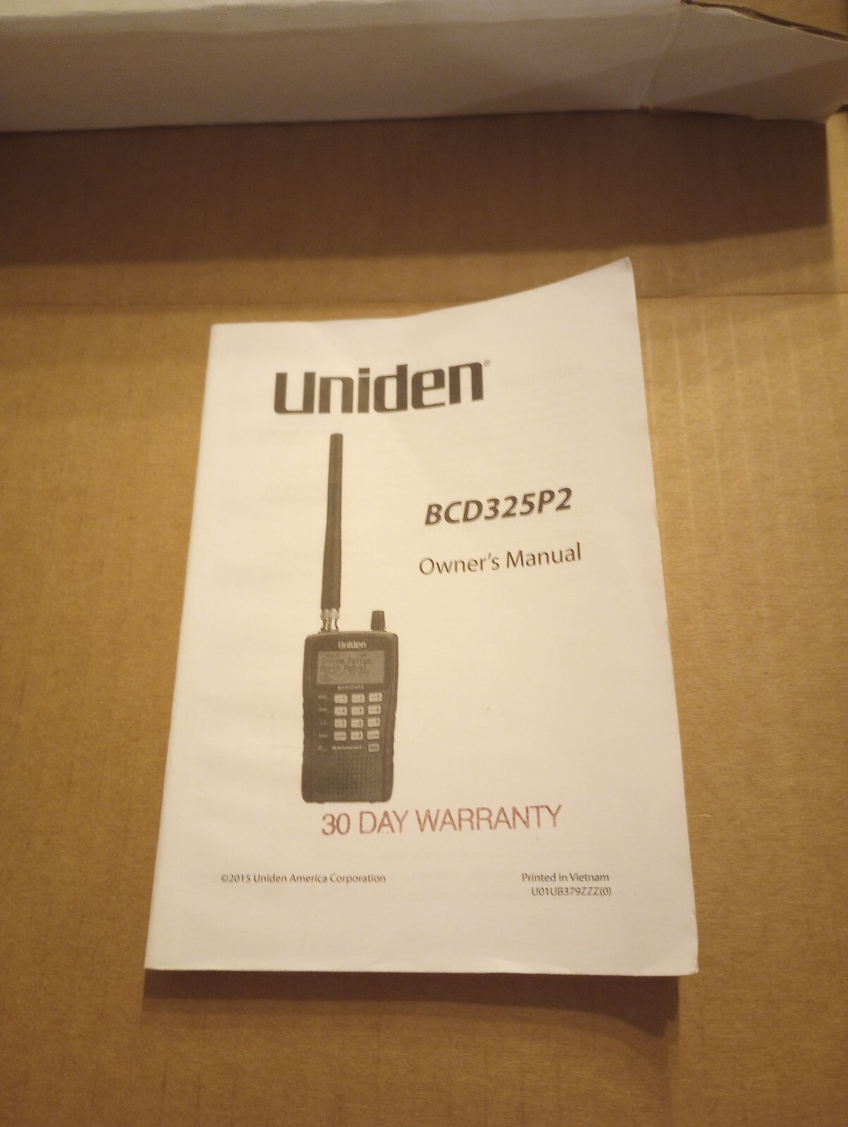 Uniden BCD325P2 Handheld Trunk Tracker V Scanner *Used, Excellent ...