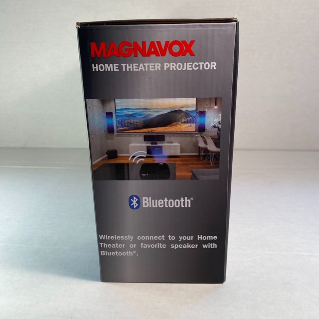 Magnavox MP601 1080p Home Theater Projector with Bluetooth - White for ...