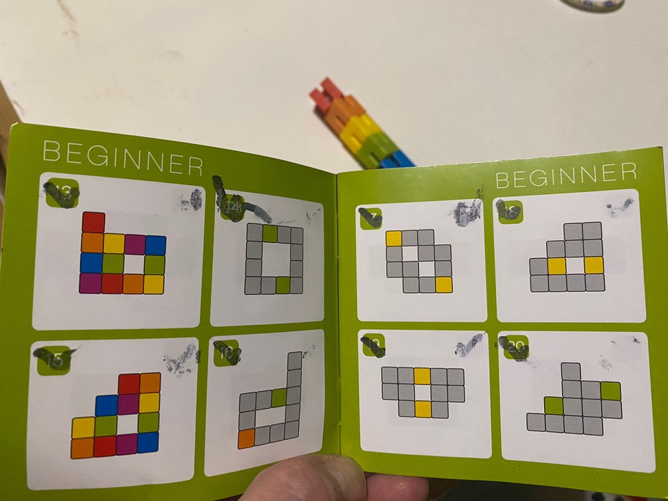 Brainwright FLEXI PUZZLE Cube Bendy Stretchy 3D Brain Puzzle 80 Puzzles ...