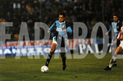Vintage Press Photo Football, Lazio, Nesta, Fuser, Nineties, Print 10 X ...