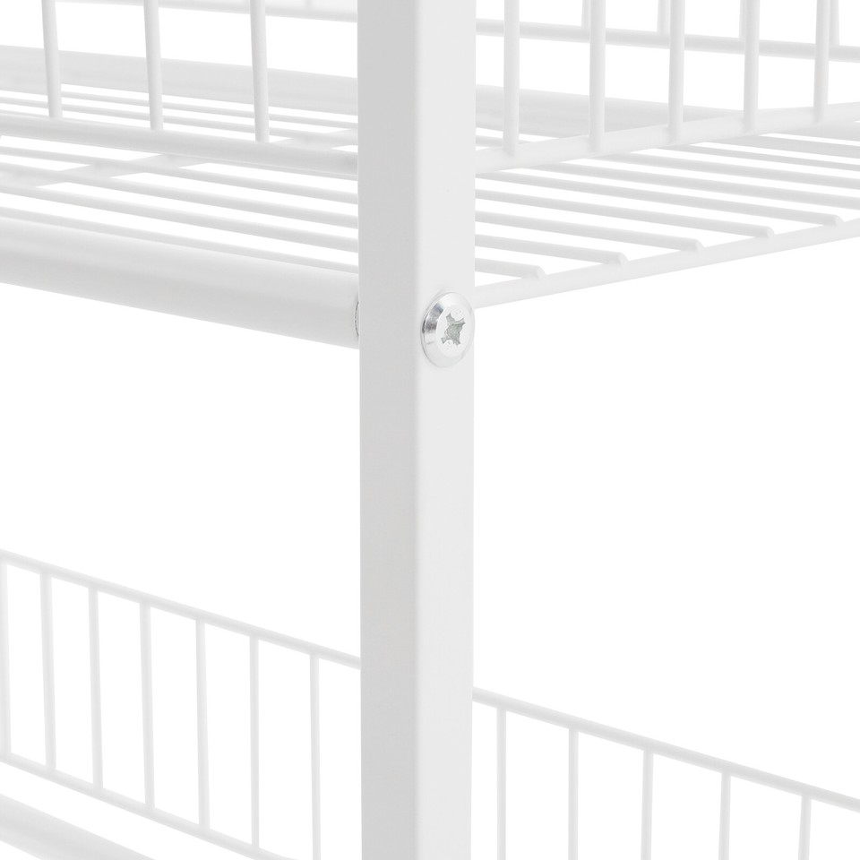 5-Tier Snack Candy Display Shelf Retail Display Cases w/ Hooks ...