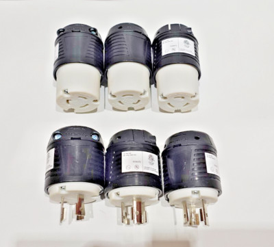 Intertek Locking Connector Twist Lock Male Female Plug 20A 125V ETL New ...