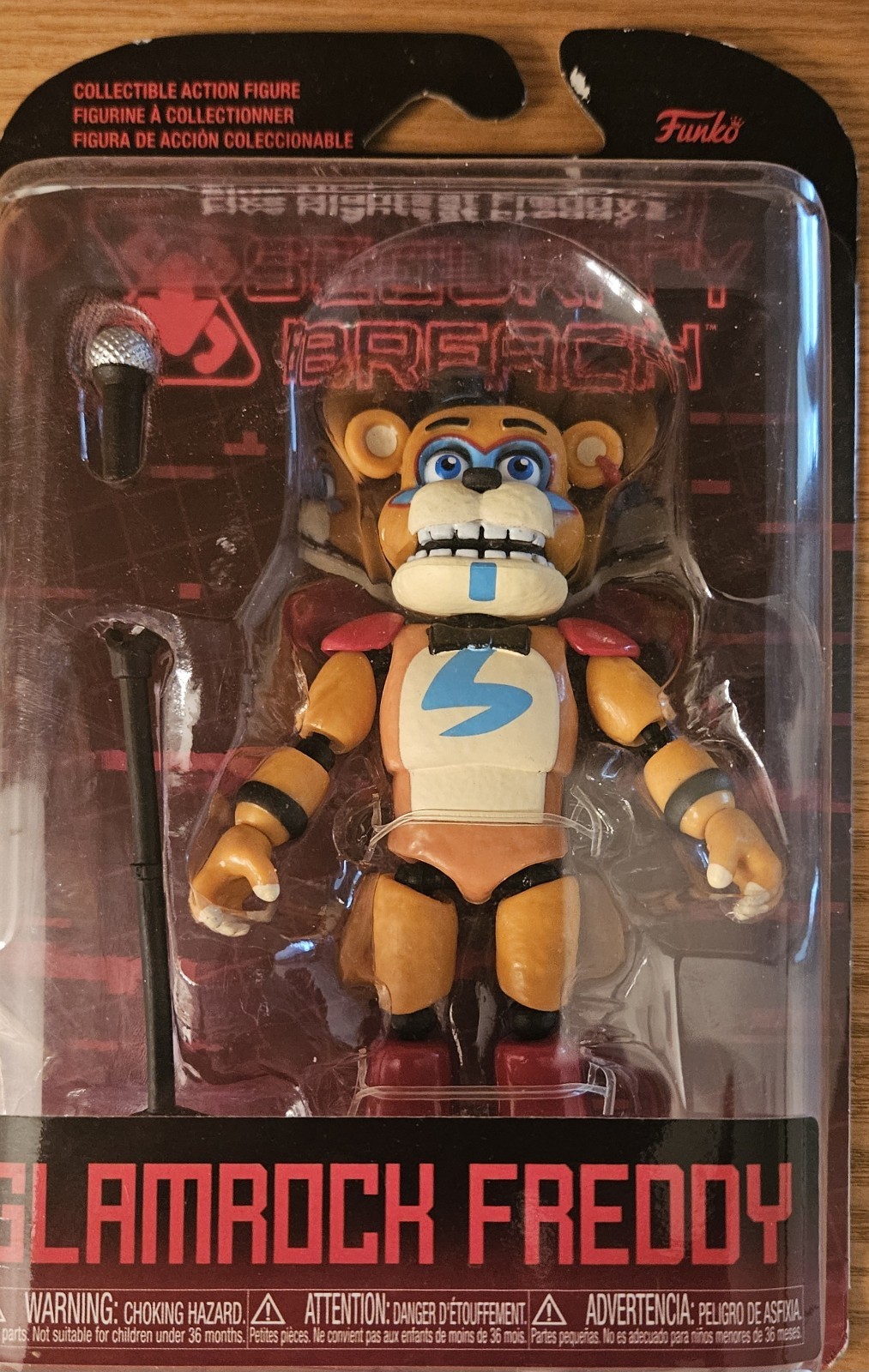 Glamrock Freddy Five Nights At Freddy’s Funko Figurine FNAF NEW SEALED ...