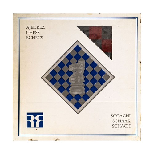 Ferrer Chess Boards Standard Traditional Chess Board - Red & Black Ash ...