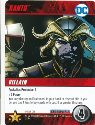 KANTO DC Comics Deck Building Game NEW GODS | eBay