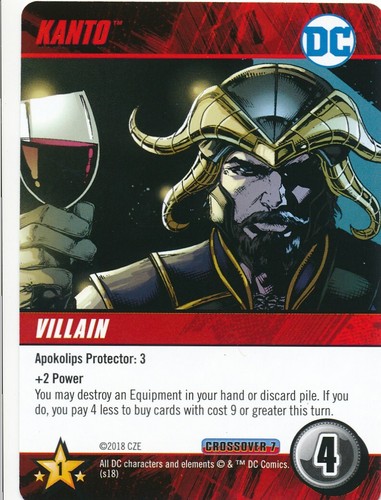 KANTO DC Comics Deck Building Game NEW GODS | eBay