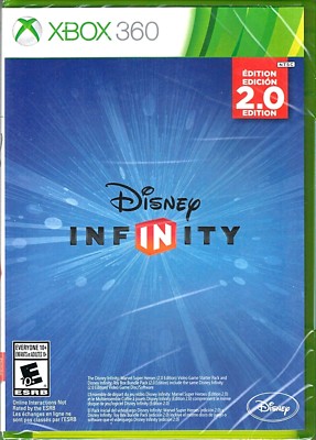 * Microsoft Xbox 360 Disney Infinity 2.0 Game Disc, Art Work, and Case ...
