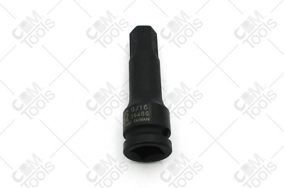 Sunex 26486 - 1/2" Drive - 9/16" SAE Impact Socket - 3" Inch | eBay