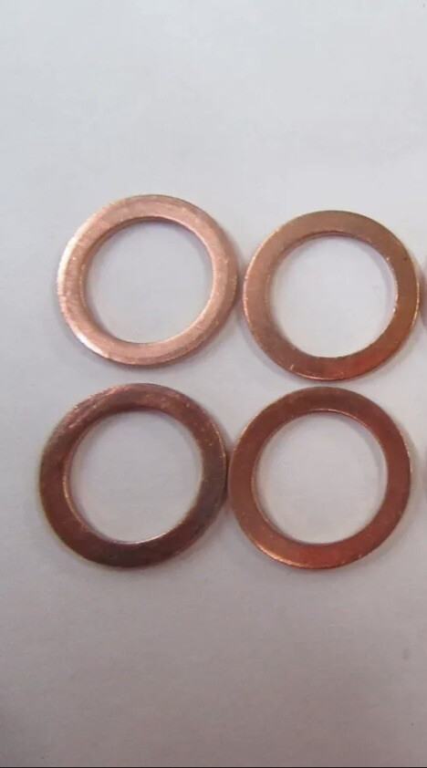 4 PCs New Genuine Mercedes-Benz Drain Plug Gasket 007603014106 OEM | eBay
