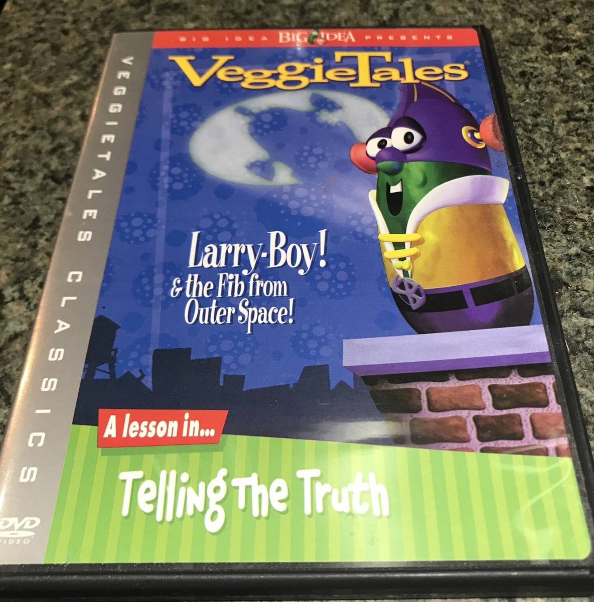 Veggietales Larryboy And The Fib From Outer Space Part 1 Pre Owned