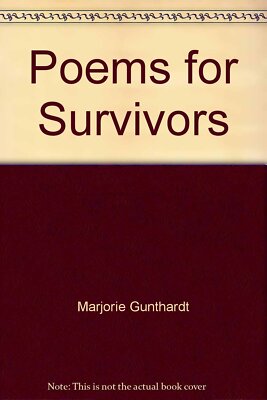 Poems for Survivors [Hardcover] Gunthardt, Marjorie | eBay