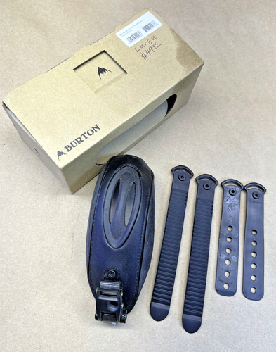Burton Capstrap Snowboard Binding Toe Strap Large L Black Gettagrip Cap ...