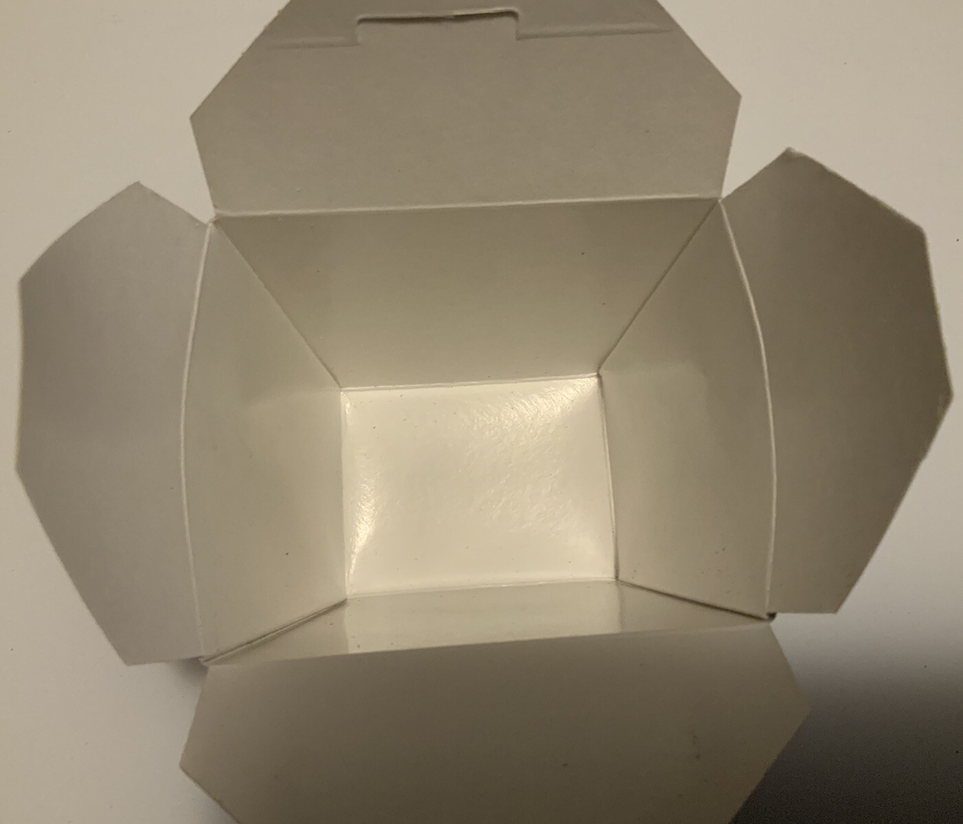 25 WHITE Chinese Take Out Box 26 oz Food Pail Party Favor Wedding Candy ...