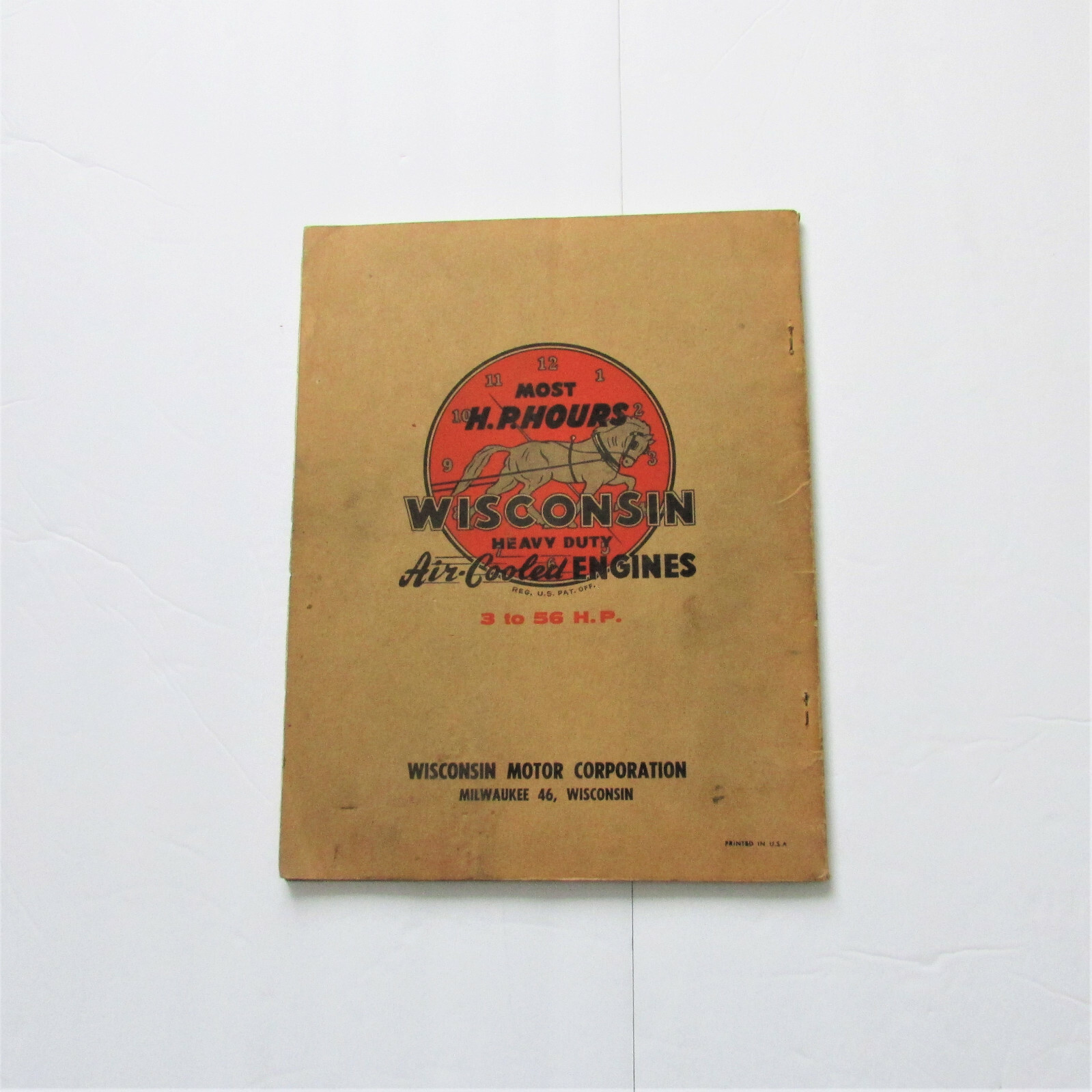 Engine Manual and Parts List, Heavy Duty Wisconsin Air Cooled, Models ...