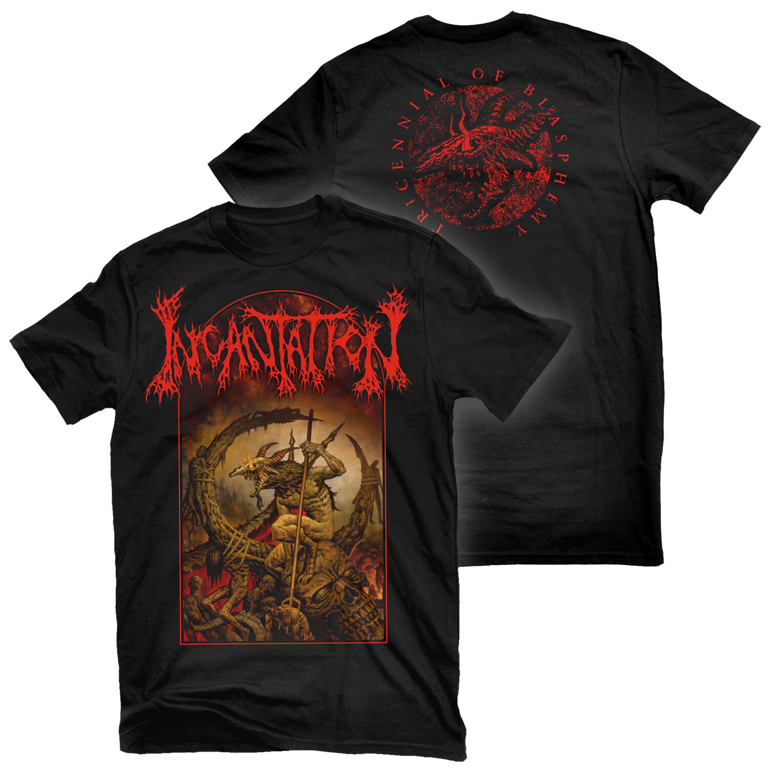 INCANTATION Tricennial Of Blasphemy T-Shirt NEW! Relapse Records TS4722 ...