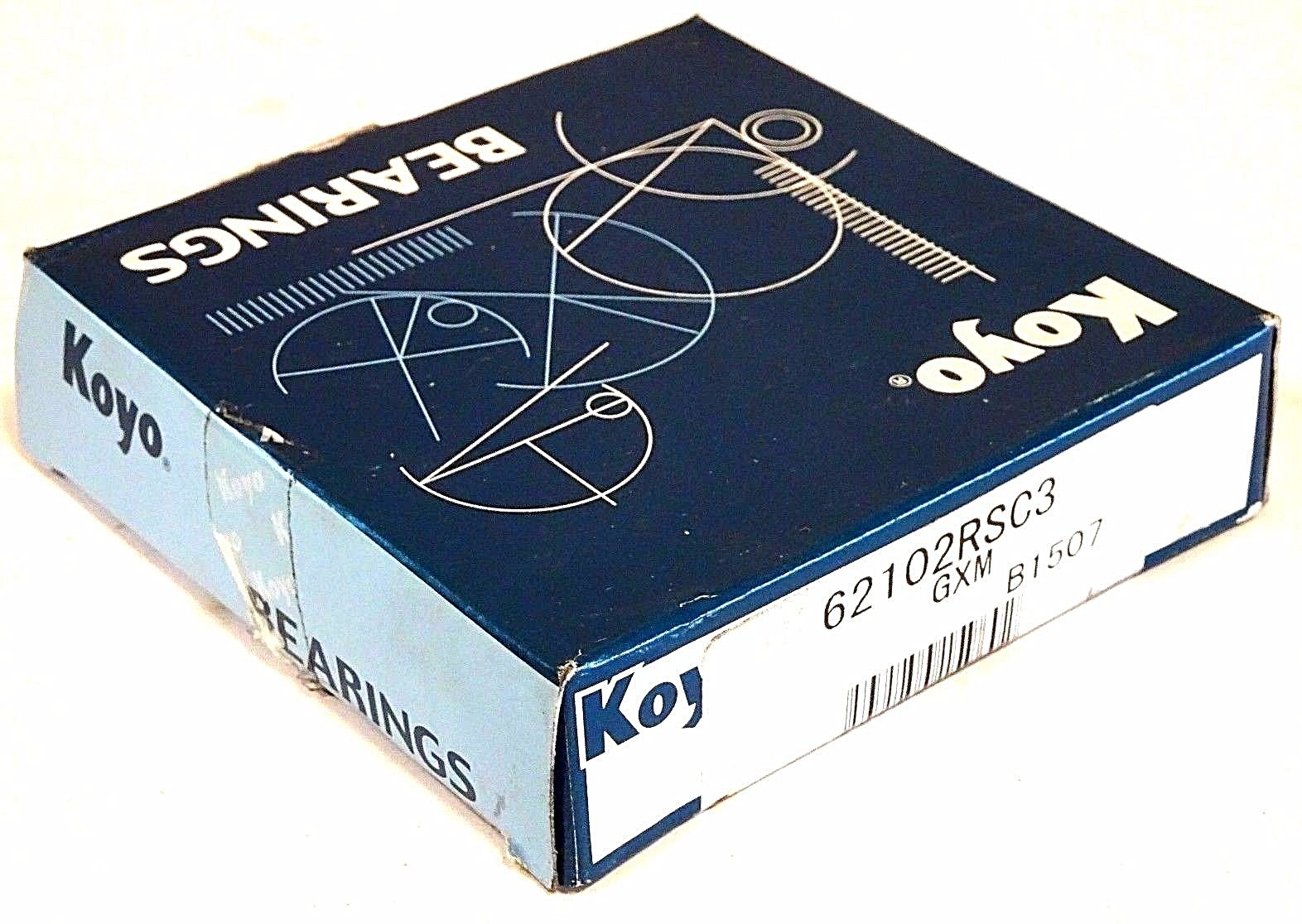 NEW KOYO 62102RSC3 BEARING GXM, B1507 | eBay
