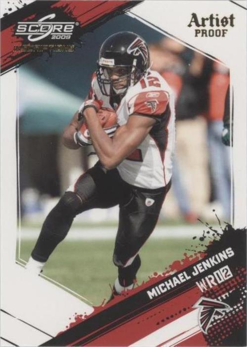 2009 Score Inscriptions - Michael Jenkins #16 Artist's Proof /32 for ...