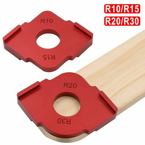 Corners Radius Quick-Jig Woodworking Trimming Router Templates R10 R15 ...