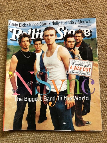 N’Sync Rolling Stone magazine #875 August 16 2001 | eBay