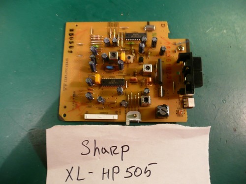 Sharp XL-HP505 Stereo System Replacement Parts Circuit Board ...