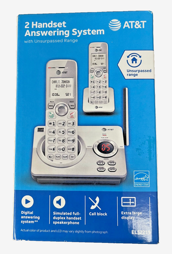 AT&T EL52319 3 Handset Answering System Telephone for sale online | eBay