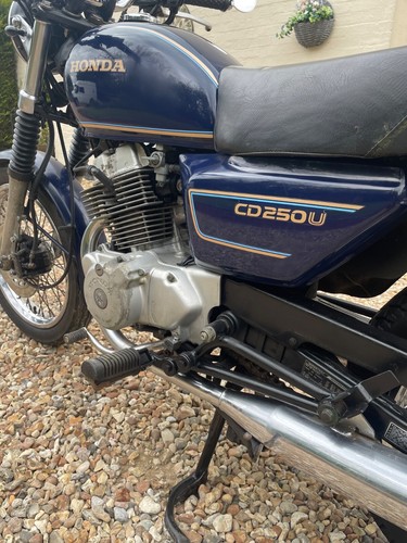 Honda Cd250 u only 7,900 miles classic motorcycle | eBay