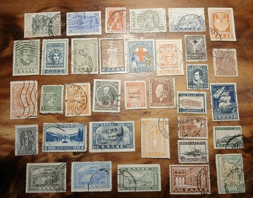 Vintage Greece Stamps Used / Hinged Lot #3 | eBay