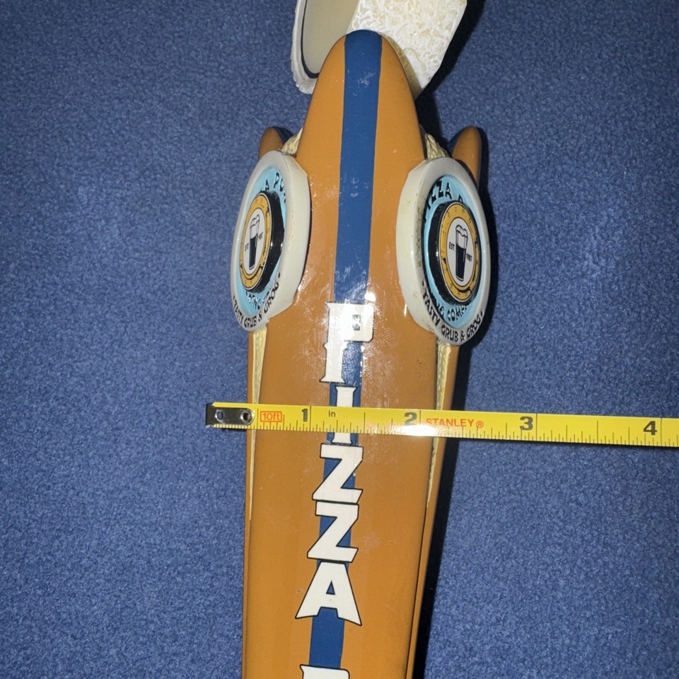 Pizza Port Brewing Shark Blank Logo Beer Tap Handle 12.5” 30th Year | eBay