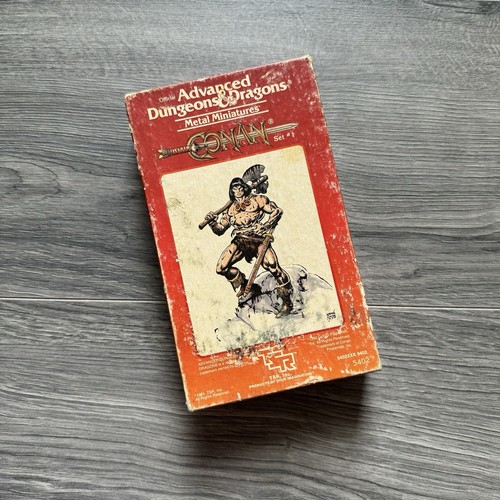 1984 VINTAGE TSR DUNGEONS AND DRAGONS CONAN METAL MINIATURES SET #1 IN ...