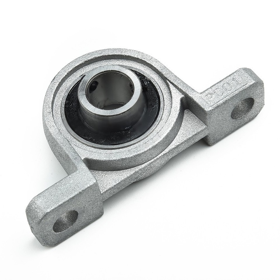 1PCS KP001 Pillow Block Bearing Mounted Ball Shaft with Setscrew Lock ...