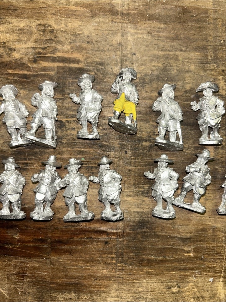 25mm Tin Antique Cowboys for Tabletop War Game TTRPG Miniatures | eBay