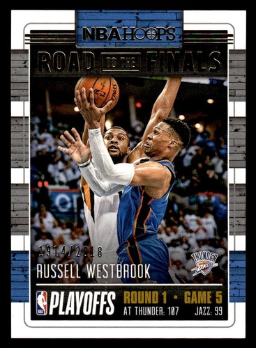 2018-19 Hoops #39 Russell Westbrook Road to the Finals #d /2018 ...