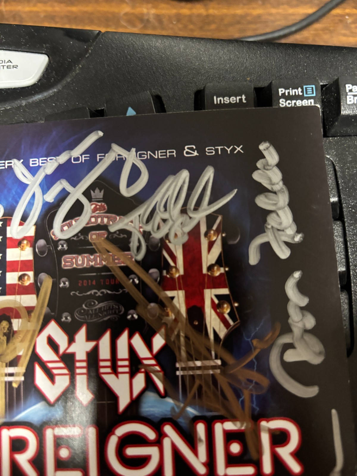 Styx Foreigner Don Felder Soundtrack of Summer Signed CD RARE AUTOGRAPH ...