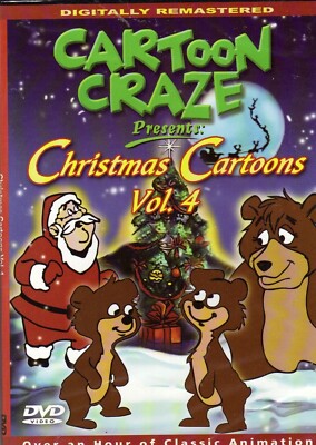 Cartoon Craze Presents: Christmas Cartoons, Vol. 4 (DVD) *DISC ONLY* NO ...