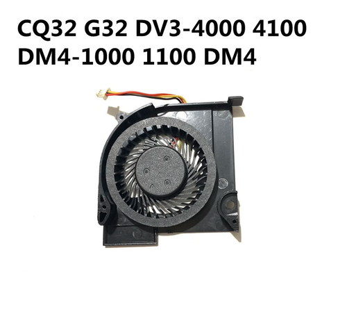 For HP CQ32 G32 DV3-4000 4100 DM4-1000 1100 DM4 Fix Cooling Fan DC5V0 ...