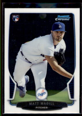 2013 Bowman Chrome Matt Magill RC #190 Los Angeles Dodgers | eBay