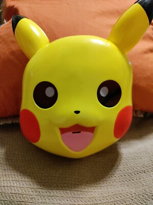 Pokemon Disguise 2019 Pikachu Plastic Mask Adult/Kids Trick Or Treat ...