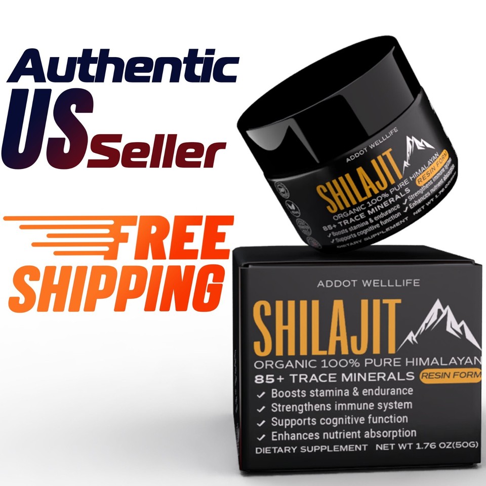 Shilajit Supplement – 150 Caps – Himalayan Herbal Resin – Energy ...
