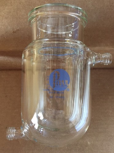 Parr 2525HC12 Jacketed 450 mL Glass Vessel, For Low Pressure 5100 ...