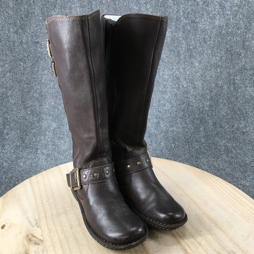 BOC Boots Womens 6.5 M Oliver Side Zip Tall Riding Boots Z49923 Black ...