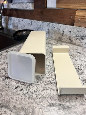 Tupperware Cracker Keeper/ Velveeta Cheese#1696-3 and 1698-8 with Lid ...