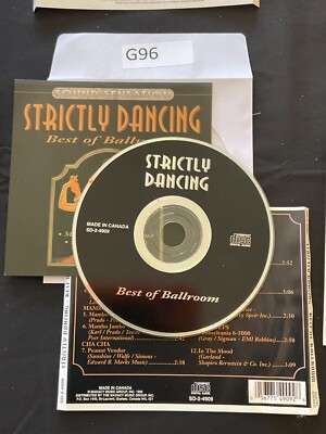 Strictly Dancing: Best of Ballroom - Audio CD No Case #G96 | eBay