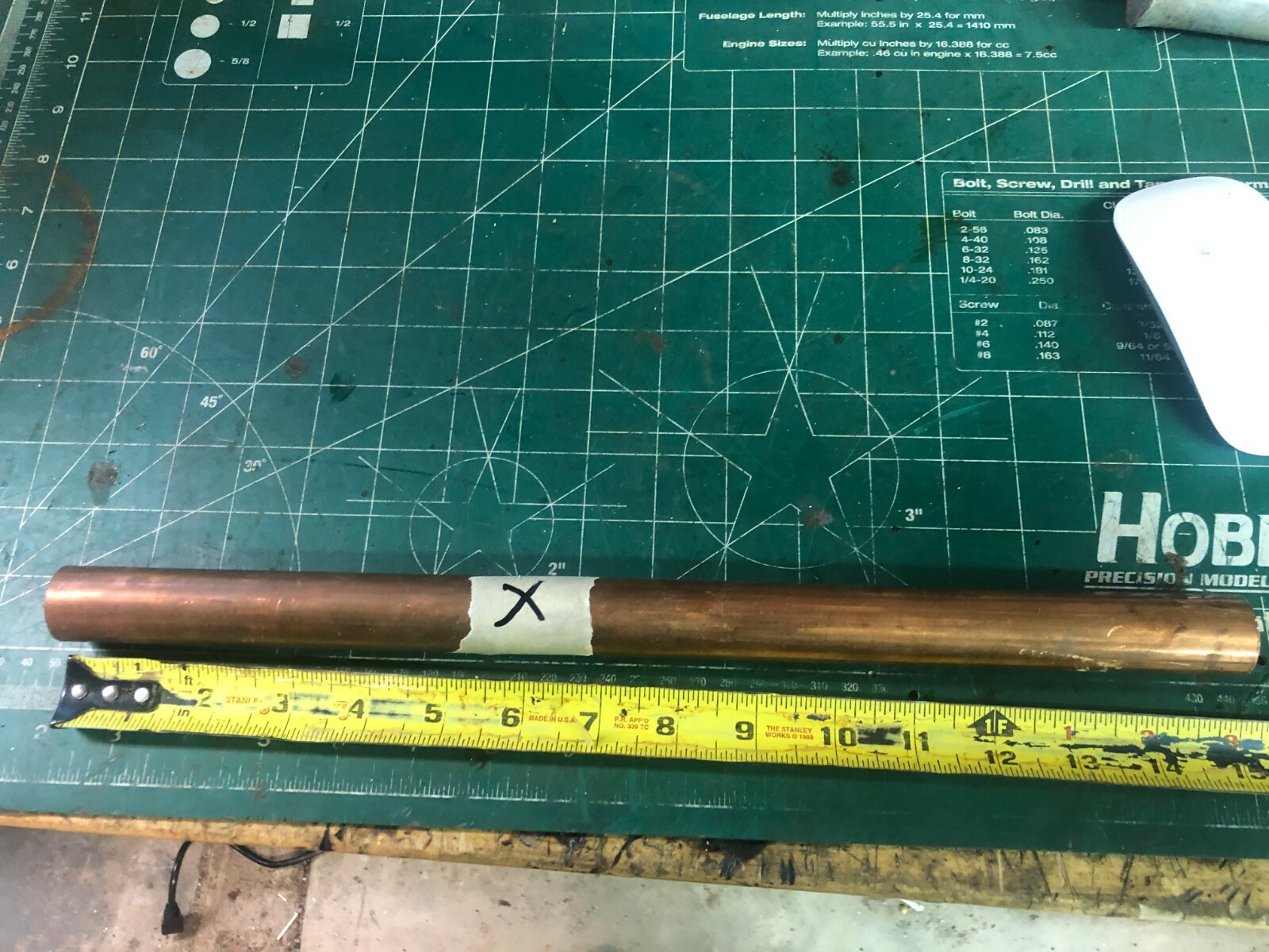 MACHINIST TOOL LATHE MILL Copper Round Stock 1" by 15" Long X InVst | eBay