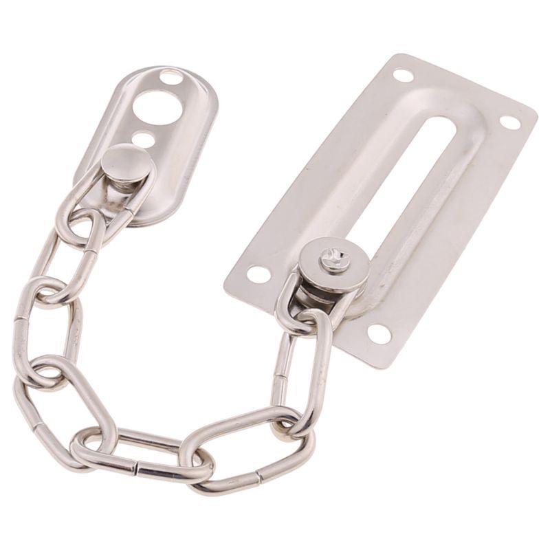 Anti-theft Chain Security Door Chain Lock Heavy Duty Reinforced Door ...